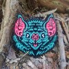 Bat Sticker - Vampire Bat - Horror - Horror Art - Horror Decor - Spooky ...