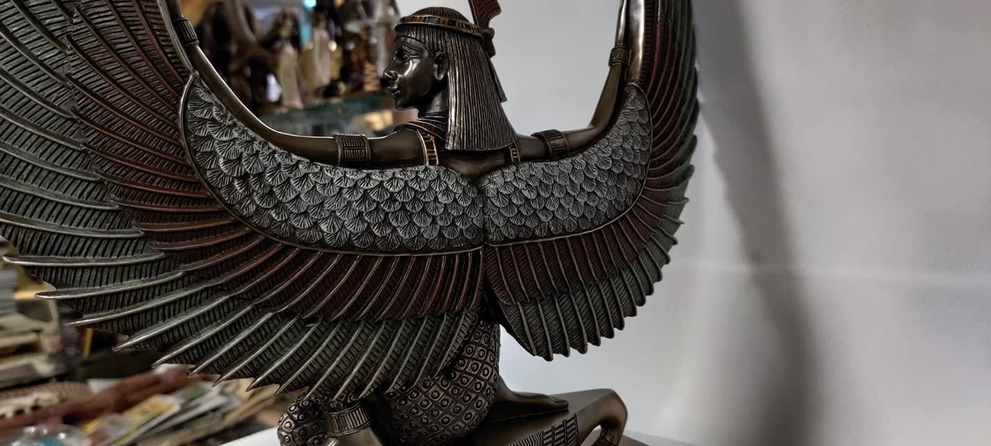 Unique Heavy Large Egyptian Goddess of Truth & Justice Goddess Matt - Etsy