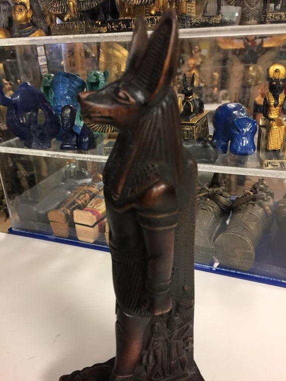Unique Egyptian God Anubis Made In Egypt | Etsy