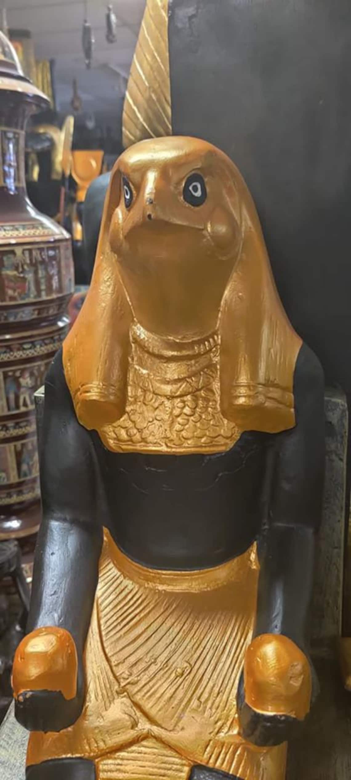 Unique Large Egyptian God Ra the Sun God Statue Made in Egypt - Etsy