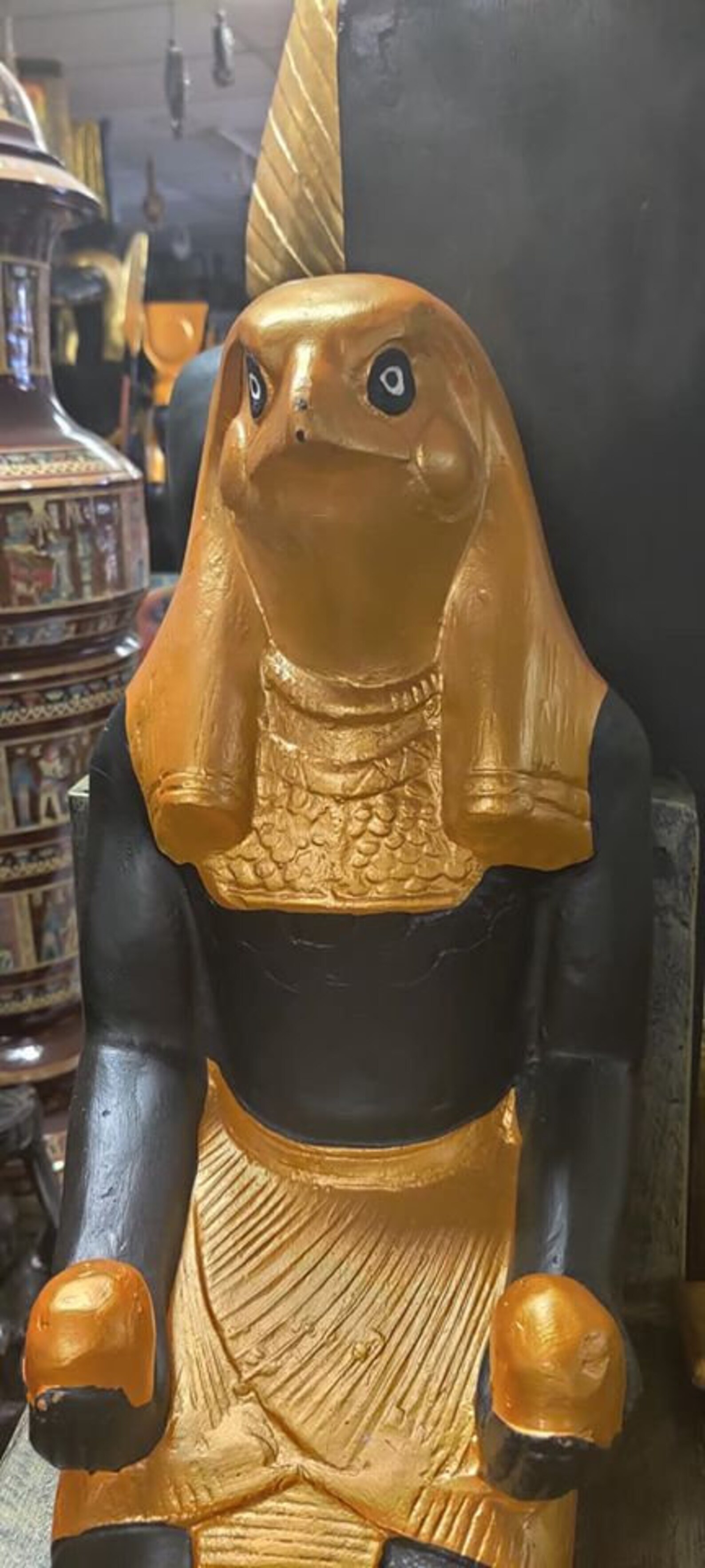 Unique Large Egyptian God Ra the Sun God Statue Made In | Etsy