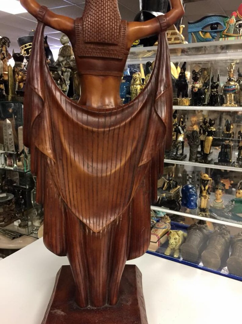 Vintage Unique Large Size Goddess Isis Statue 22'' | Etsy