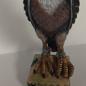 Unique Egyptian God RA Hand Painted Statue - Etsy