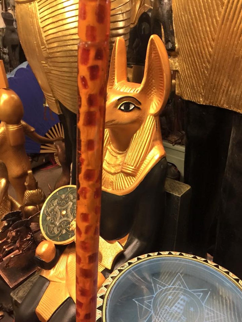 Unique Egyptian Walking Cane Stick Amber 38'' Made in Egypt - Etsy