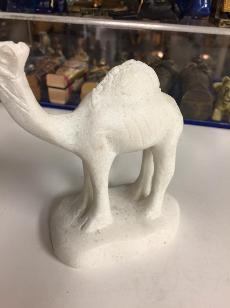 Unique Egyptian Camel Statue Hand Carved Natural Marmar Stone - Etsy