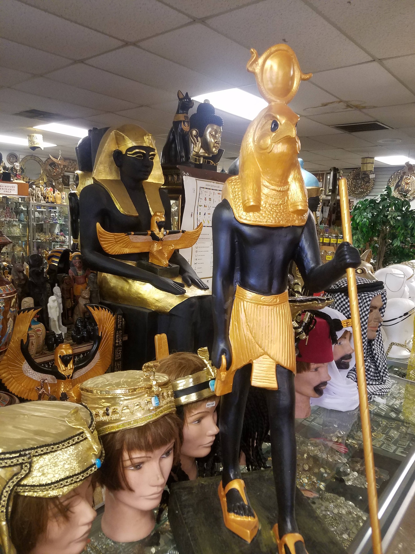 Unique Large Egyptian God Ra the Sun God Statue Made in Egypt - Etsy