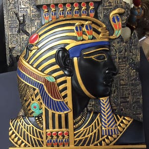 Unique Egyptian God Osirs Wall Relief/plaque Made in Egypt - Etsy