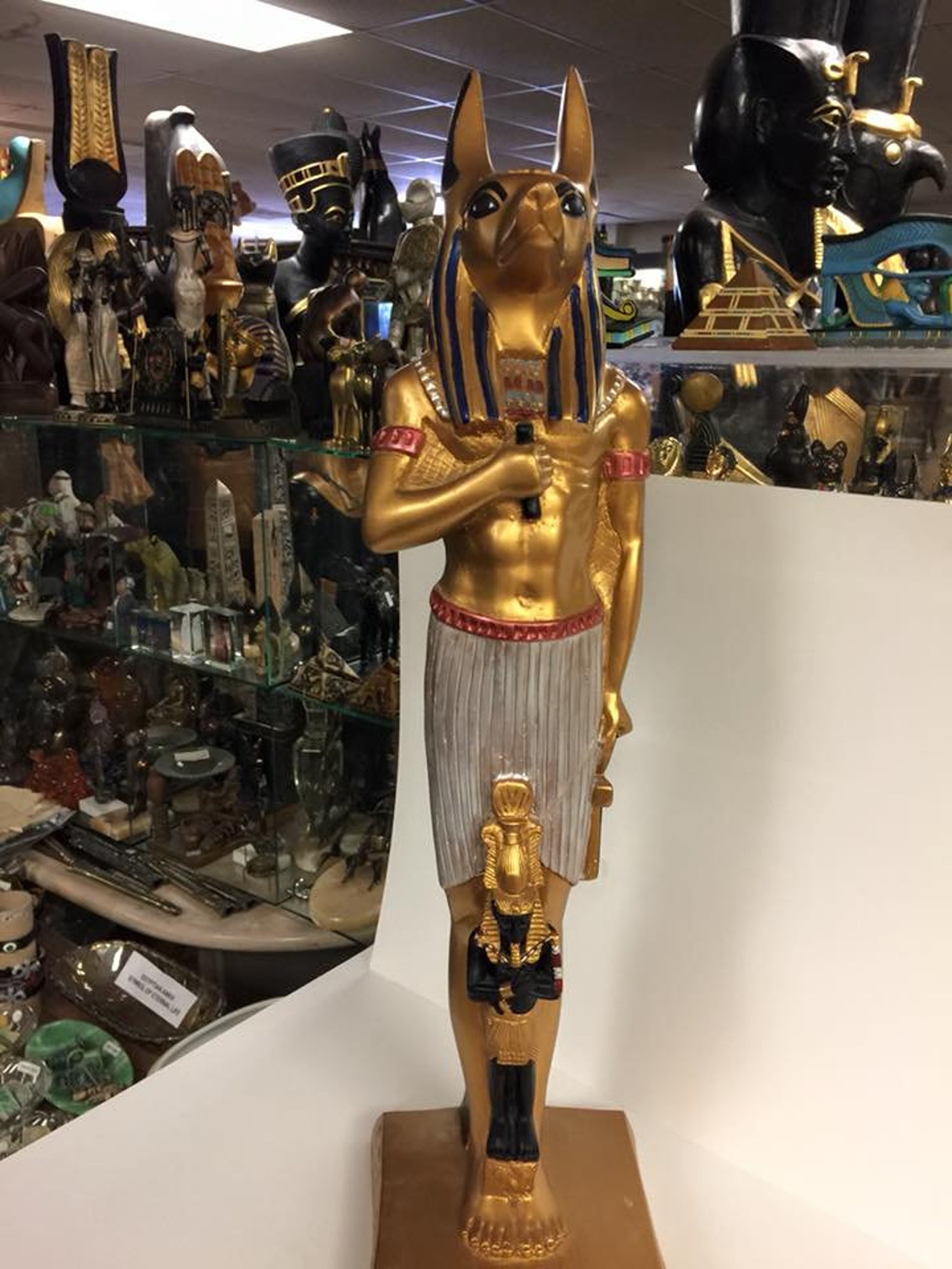 Unique Large Size Egyptian God Anubis 20'' H Statue - Etsy