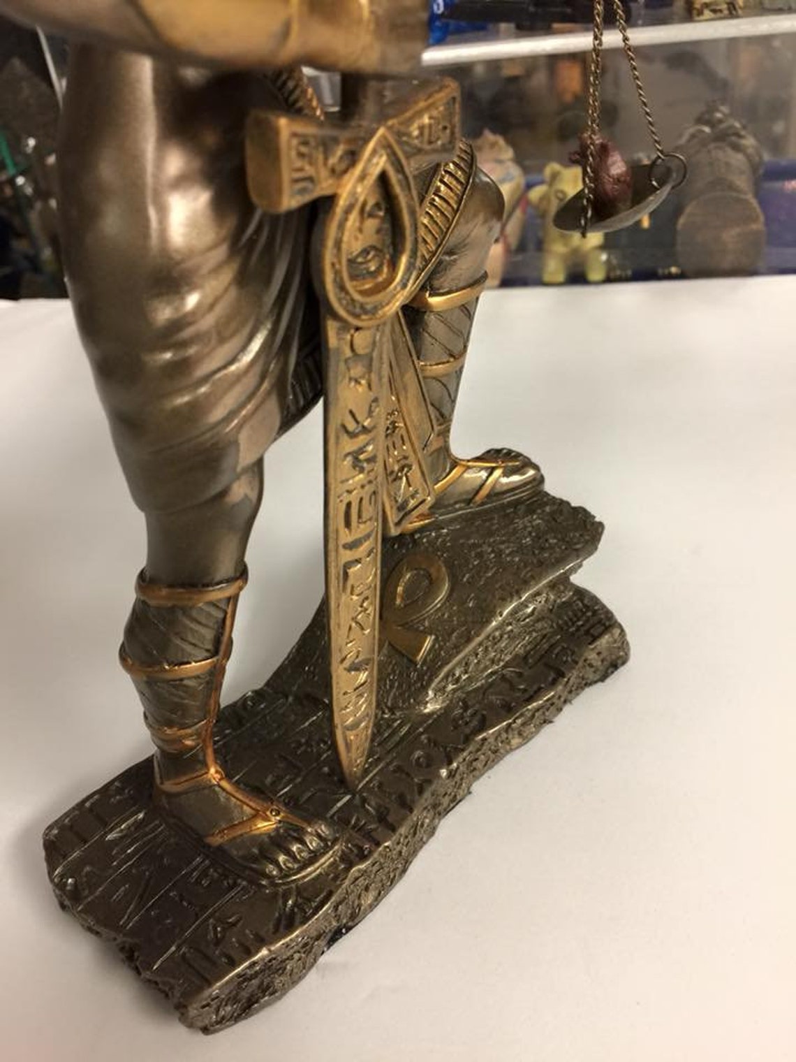 Large God Anubis Statue Egyptian God of Judgement 11'' H - Etsy