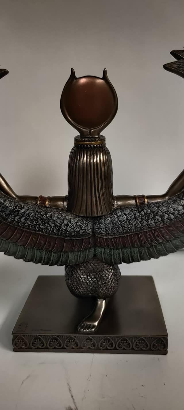 Unique Large Egyptian Goddess ISIS Statue 8'' H | Etsy