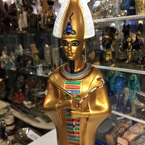 Unique Large Egyptian God Osirs Statue 13'' H Made in Egypt - Etsy
