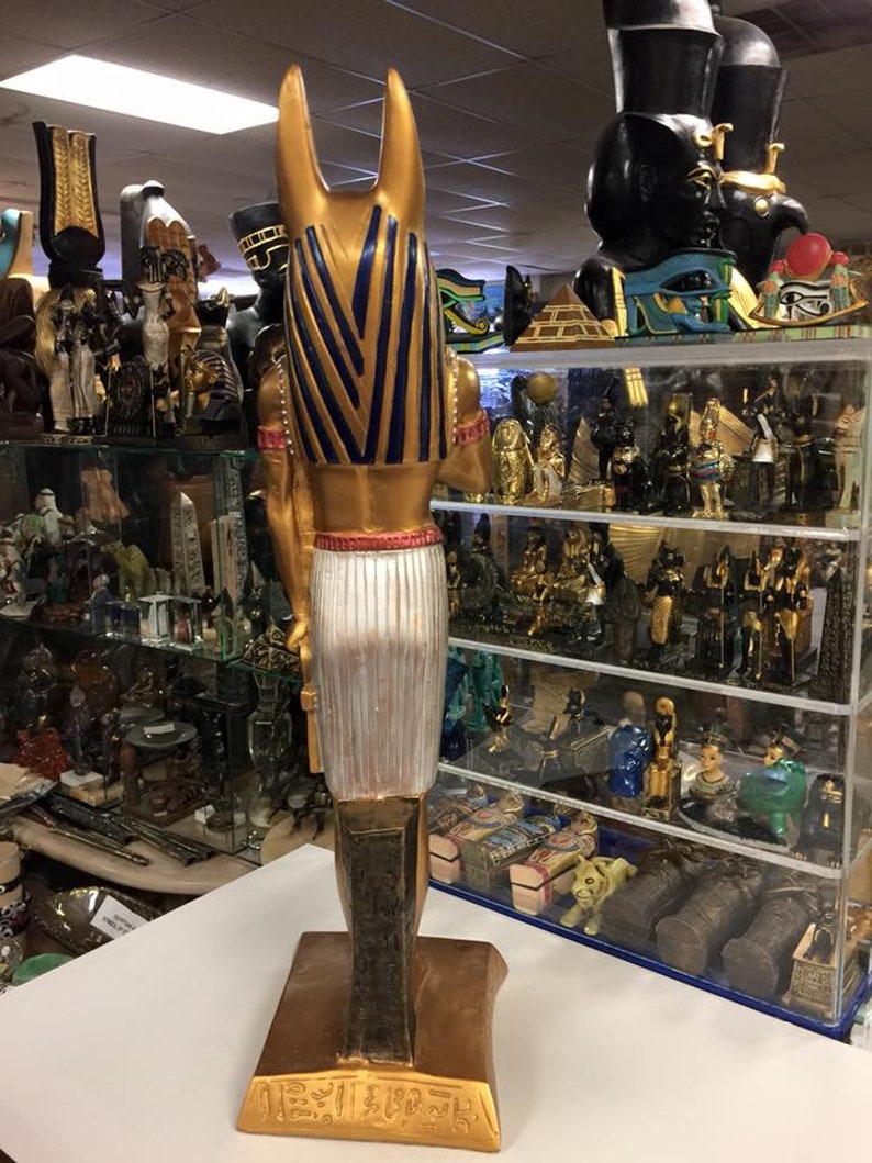 Unique Large Size Egyptian God Anubis 20'' H Statue - Etsy