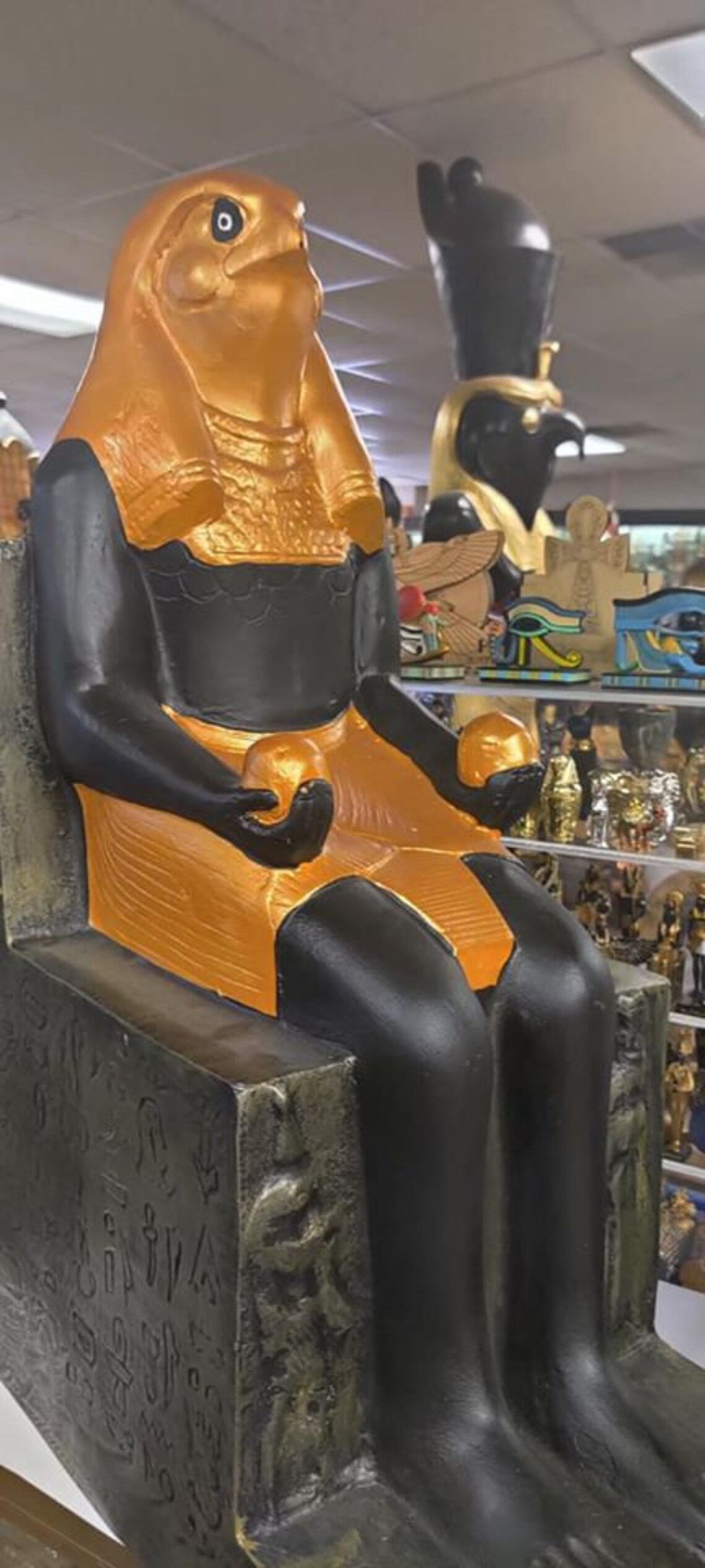 Unique Large Egyptian God Ra the Sun God Statue Made in Egypt - Etsy