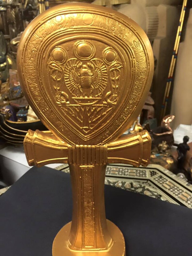 Vintage Unique Large Egyptian Ankh 14'' H MADE IN | Etsy