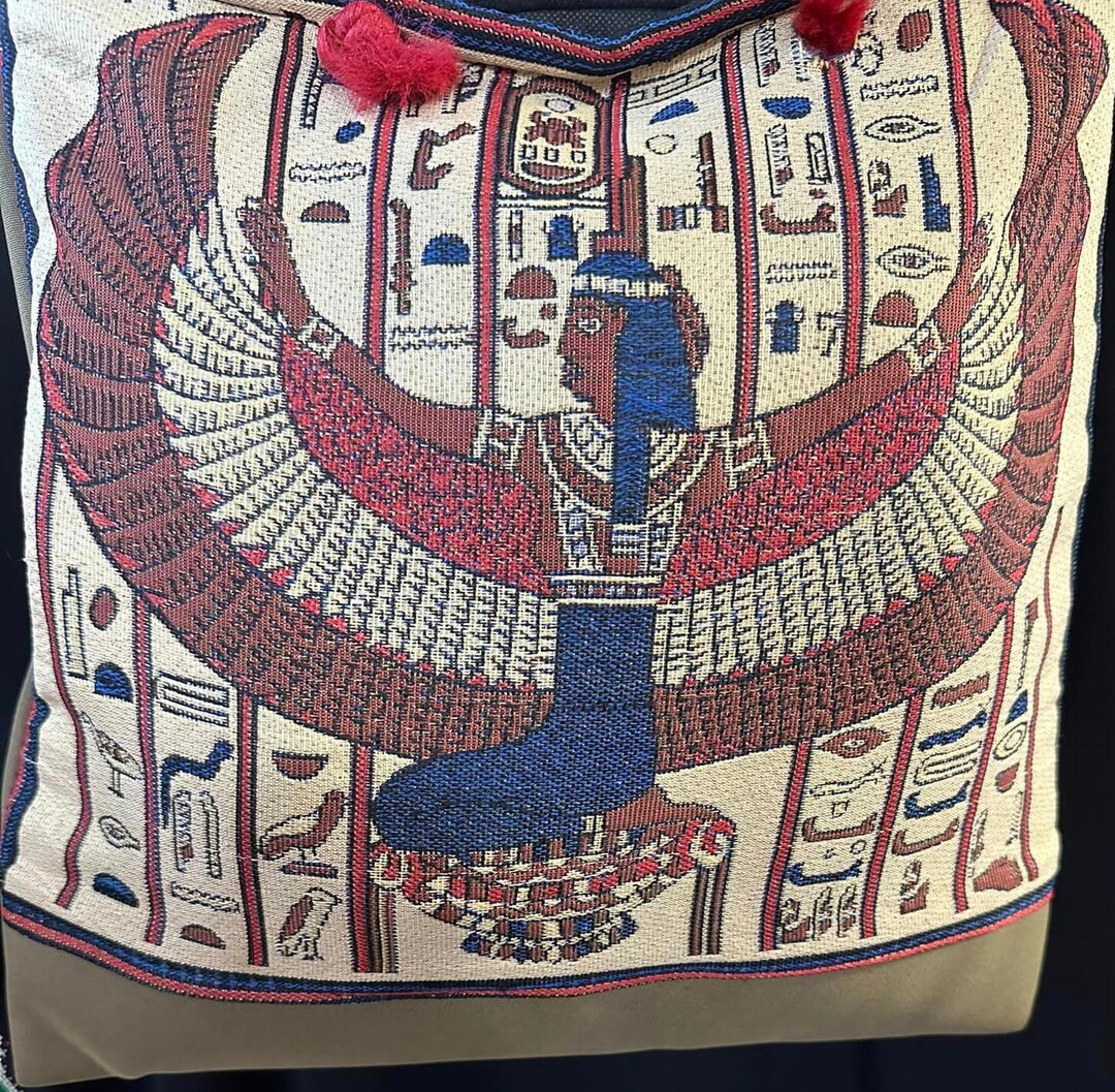 Unique Large Egyptian Shoulder Bag Made of Fabric Made in Egypt - Etsy