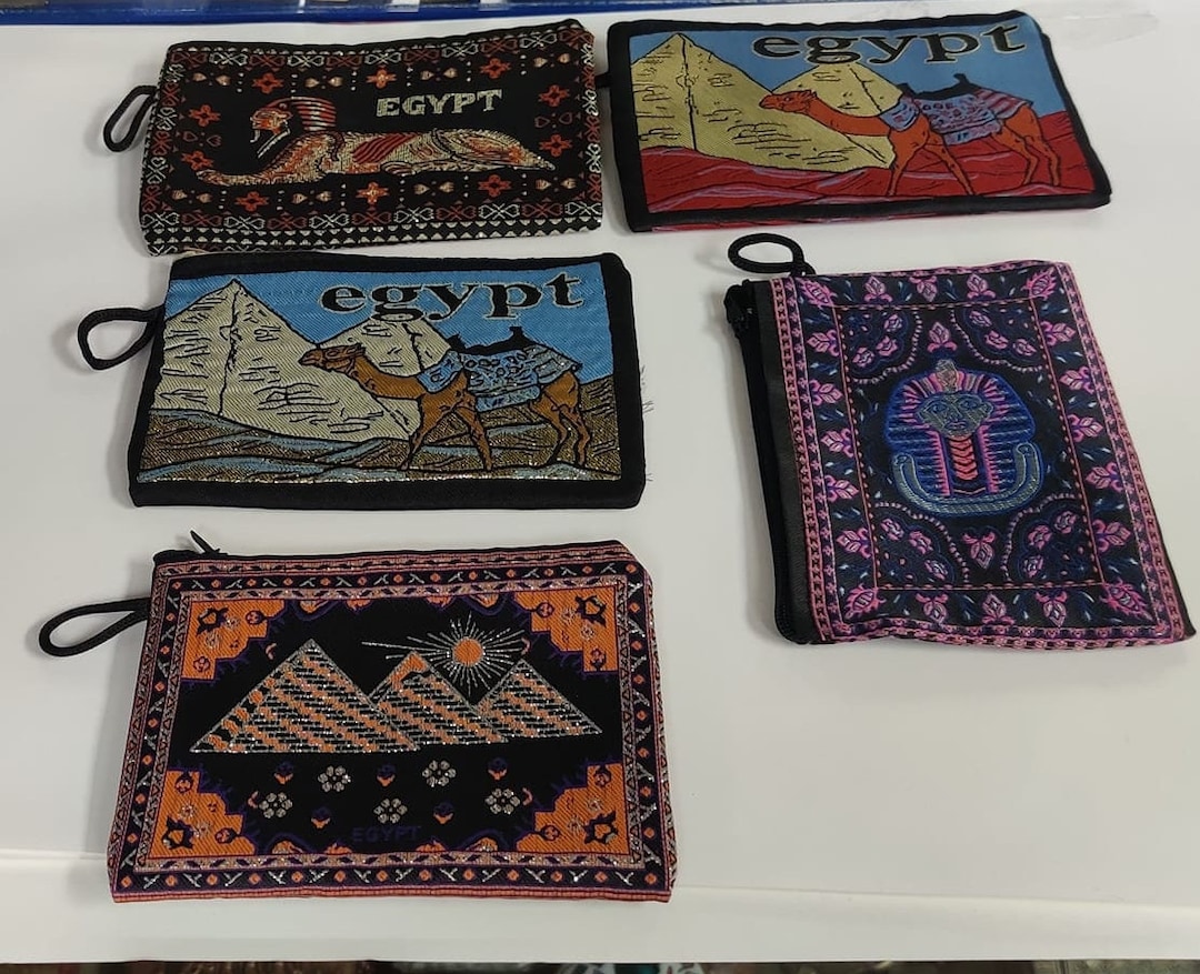 Unique 5 Egyptian Wallet or Cell Phone Case Made in Egypt - Etsy