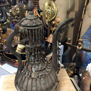 Vintage Bedouin Siwa Old Coffee & Tea Pot Made in Egypt - Etsy