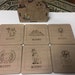 Unique Wood 6 Egyptian Coasters Made in Egypt - Etsy