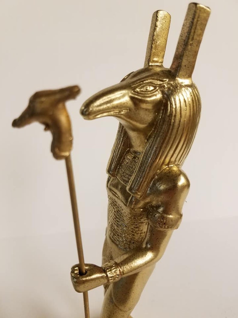 Unique Egyptian God Seth Statue Made in Egypt - Etsy