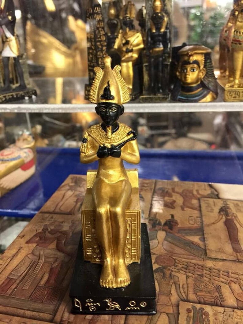 Amazing Unique Egyptian God Osirs Statue - Etsy