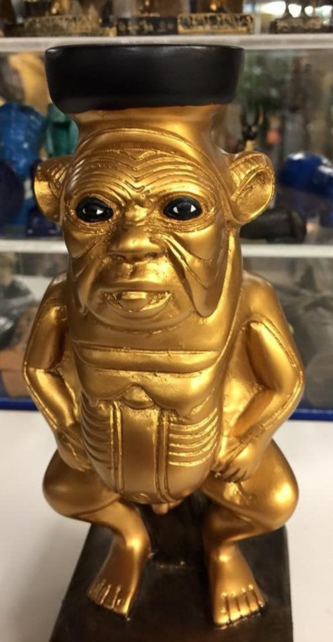 Unique Heavy Egyptian Statue God Bes Made in Egypt - Etsy