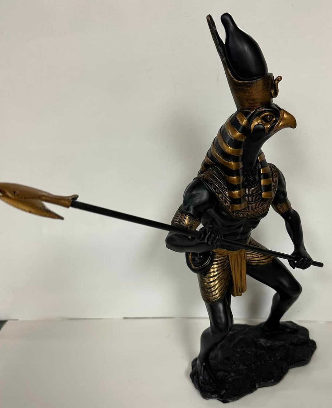 Unique Art Deco Isis Figure Hand Carved and Hand Painted Home ...