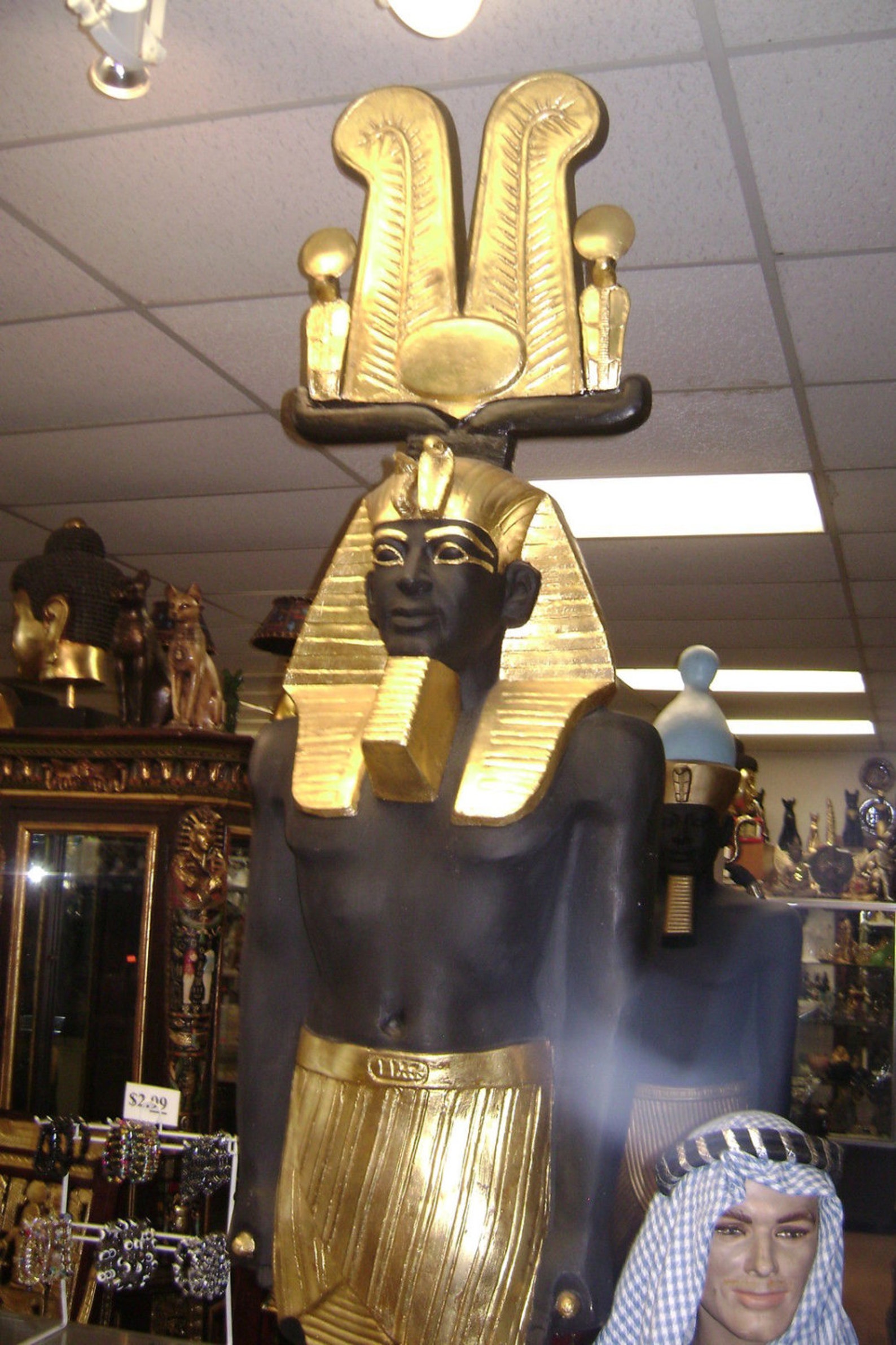 Large Life Size Egyptian God Osirs Made in Egypt - Etsy