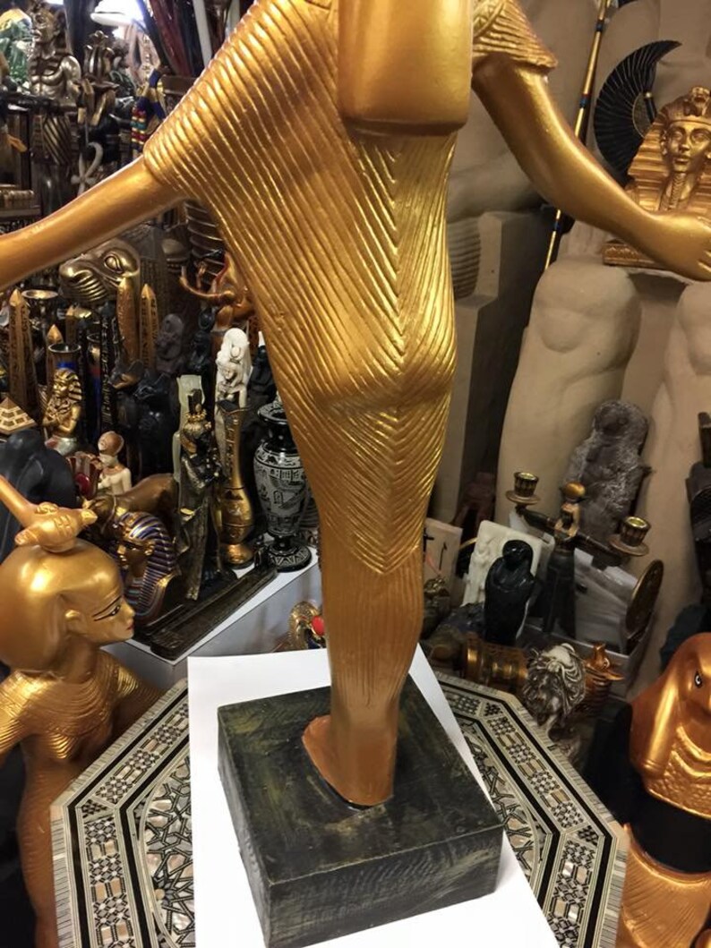 Unique Large Size Egyptian Goddess Isis Statue 40'' H | Etsy