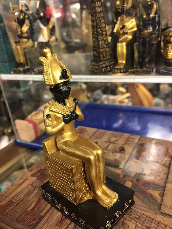 Amazing Unique Egyptian God Osirs Statue | Etsy