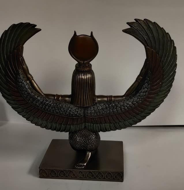 Unique Large Egyptian Goddess ISIS Statue 8'' H | Etsy