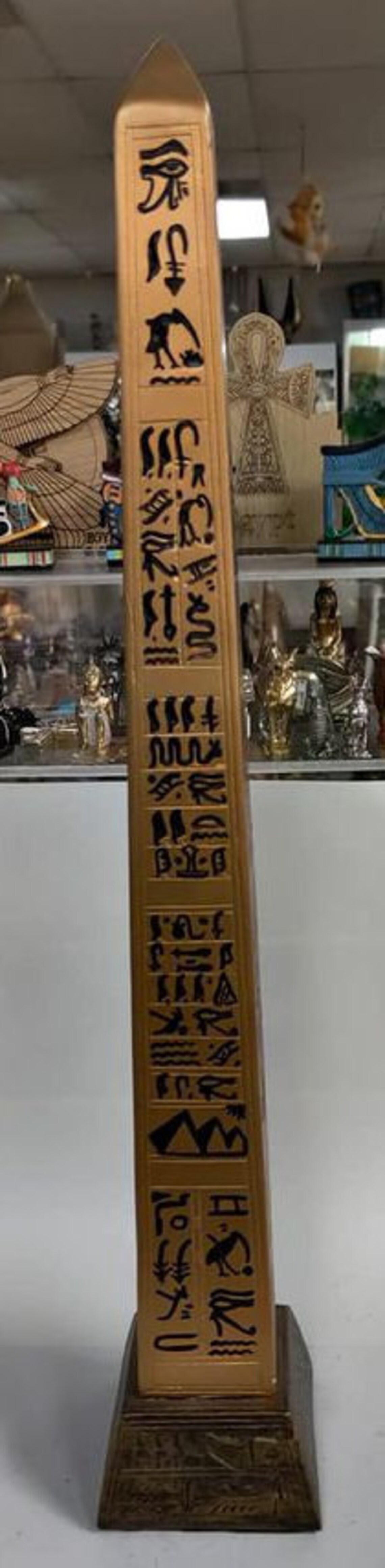 Unique Large Heavy Egyptian Obelisk 24'' H Made in | Etsy