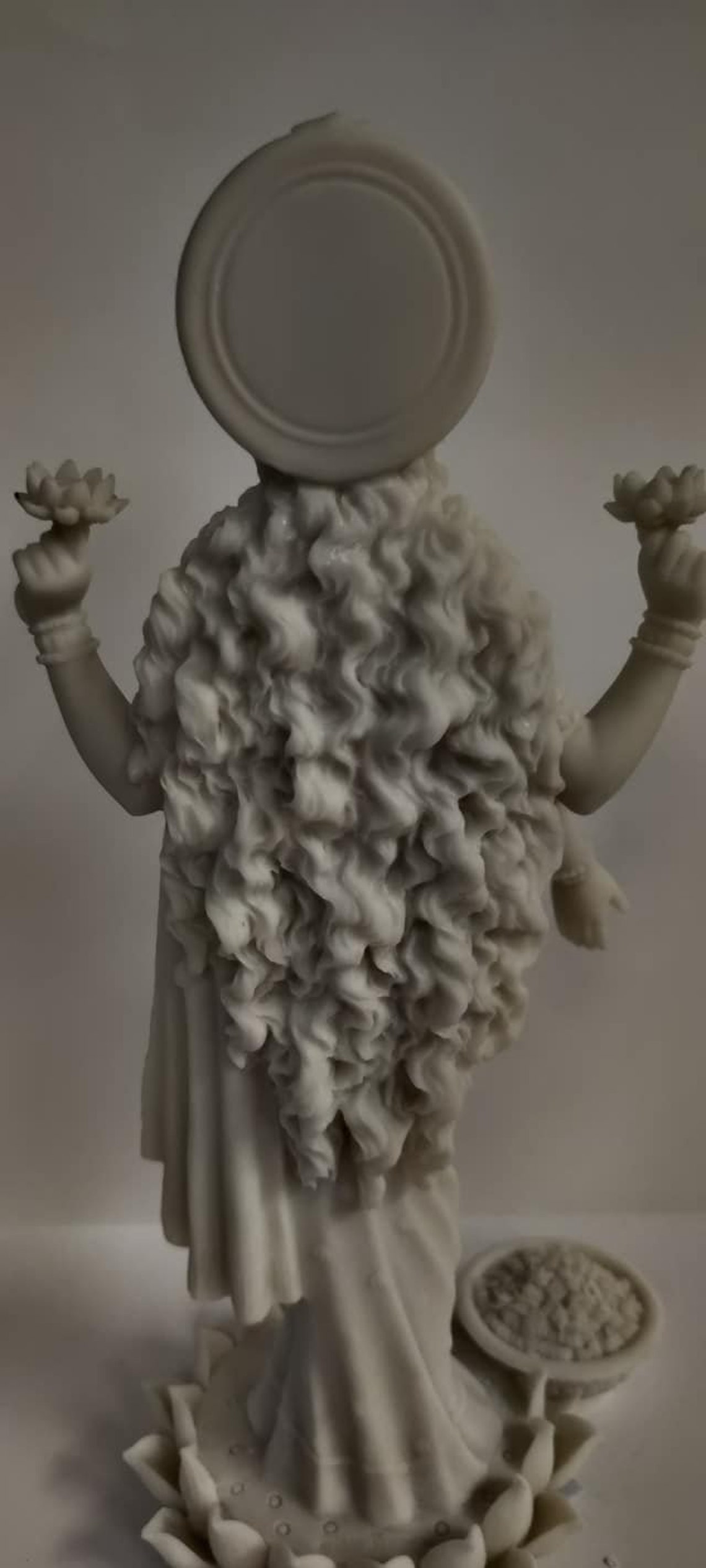 Unique Statue Goddess for Wealth Lakshmi Statue Collectible | Etsy