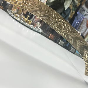 Vintage Brass Egyptian Belly Dance Sword 28'' L Made in Egypt - Etsy