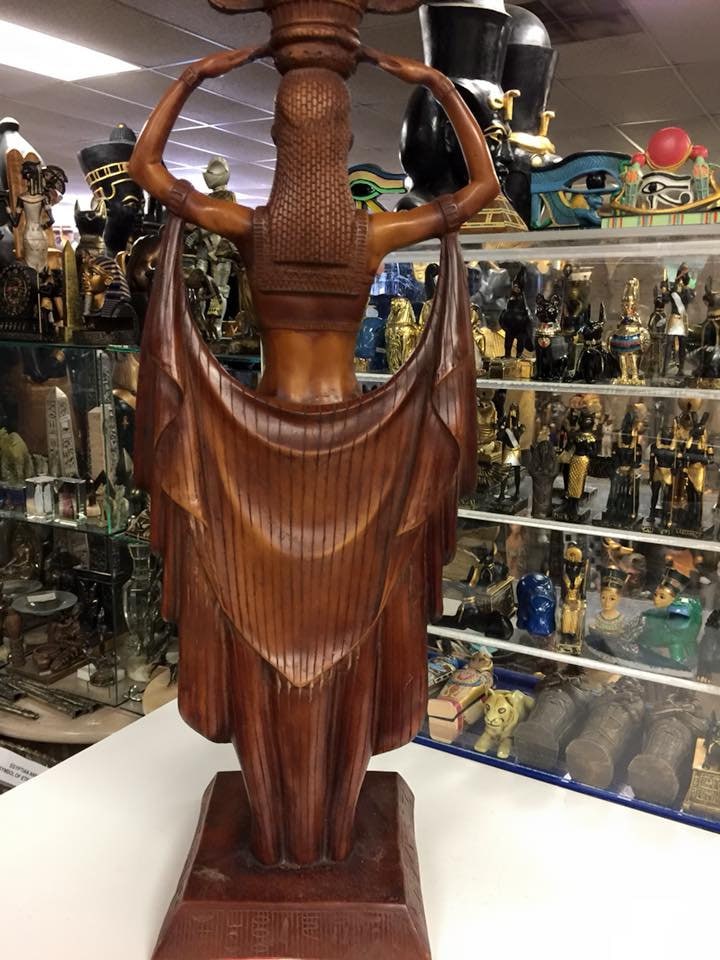 Vintage Unique Large Size Goddess Isis Statue 22'' | Etsy