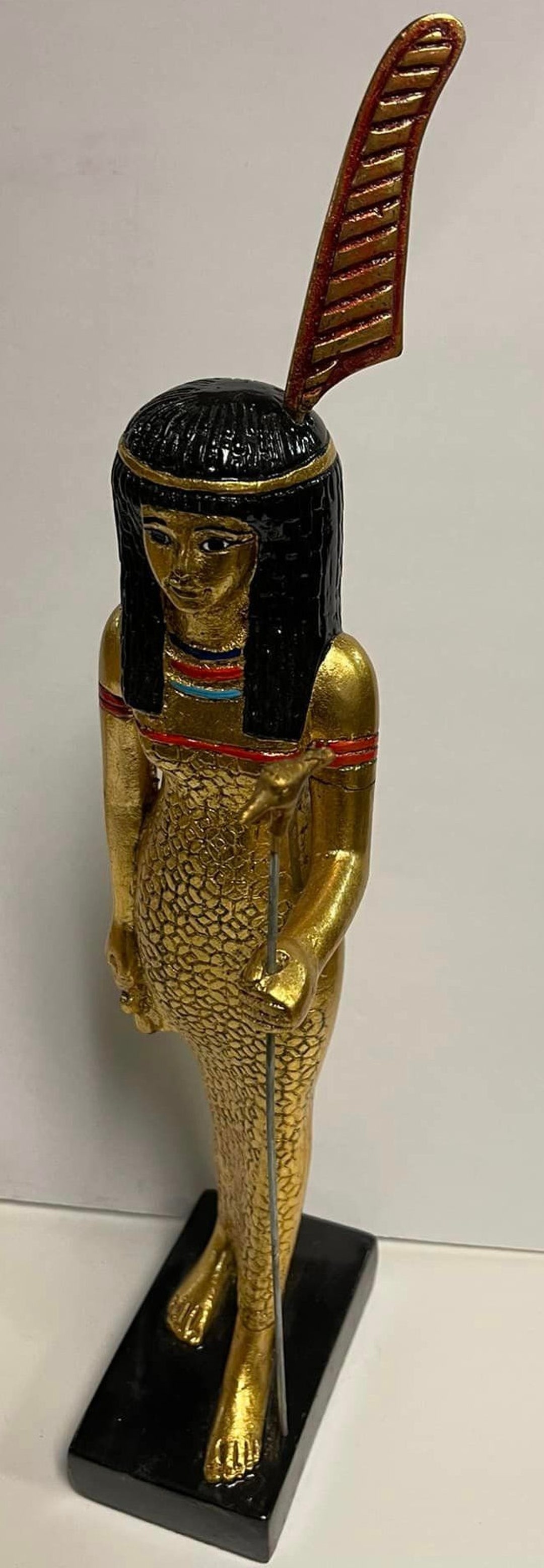 Unique Large Egyptian Statue Goddess Matt Hand Carved Made in Egypt - Etsy