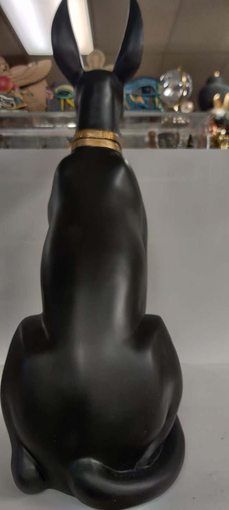 Unique Large Egyptian God Anubis Statue 22' H Hand Painted - Etsy