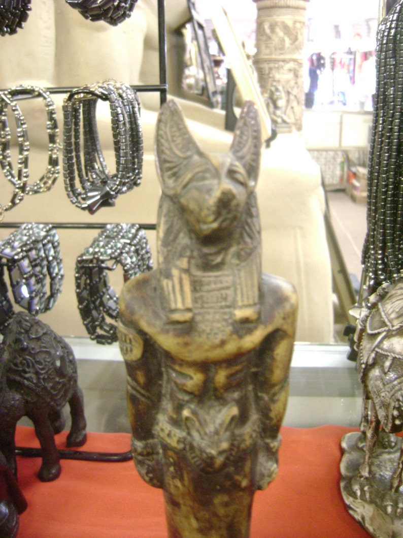 Amazing Egyptian God Anubis Made in Egypt | Etsy
