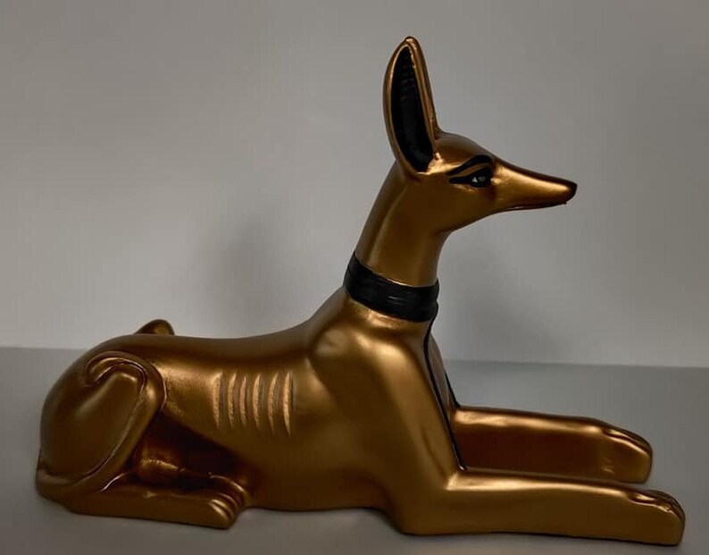 Unique Large Egyptian God Anubis Statue Made in Egypt - Etsy