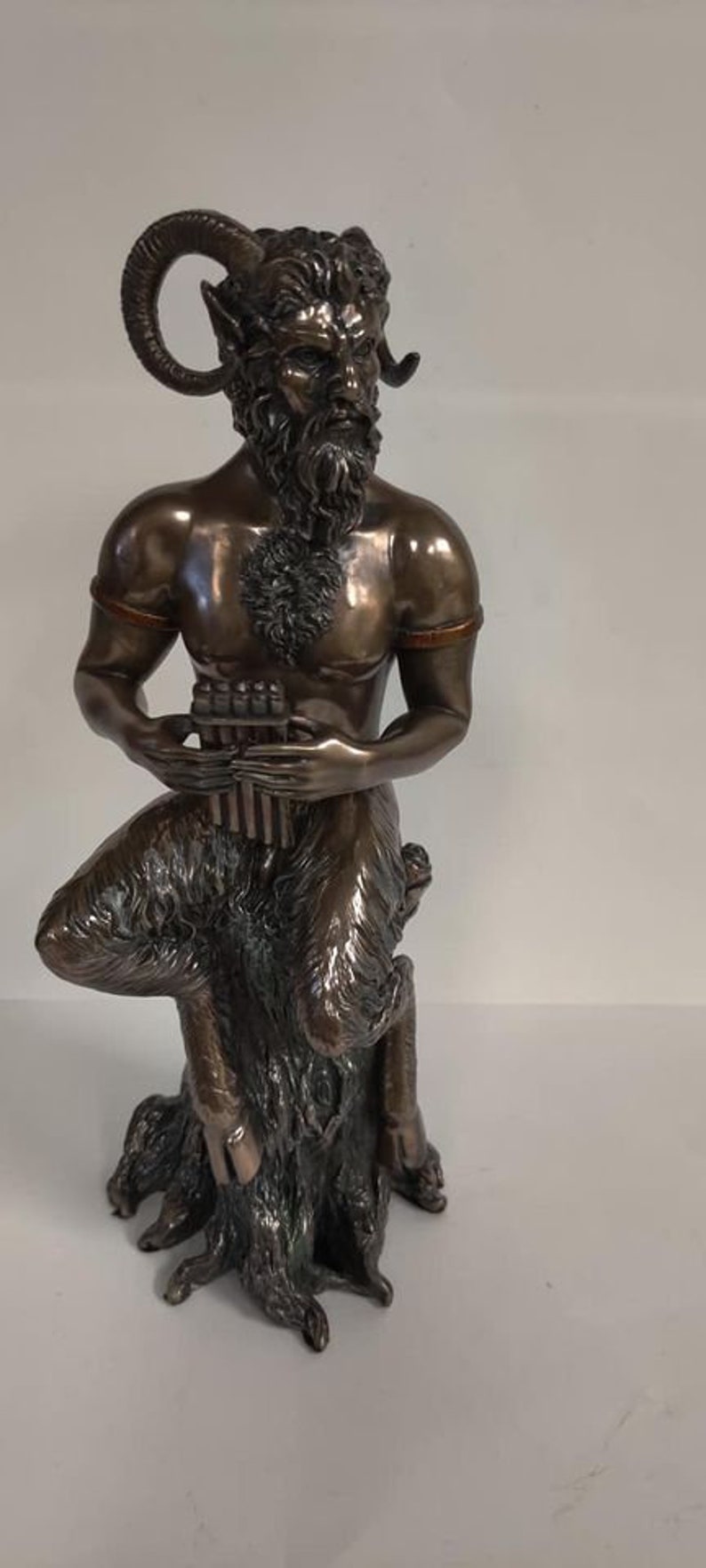 Unique Hand Made Ancient Greece Statue of Pan God of the - Etsy
