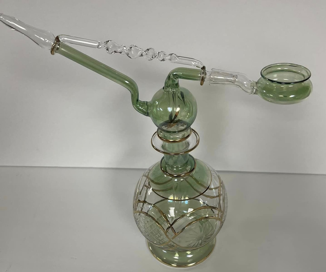 Unique Hand Made Glass Egyptian Hookah, Shisha Made in Egypt - Etsy