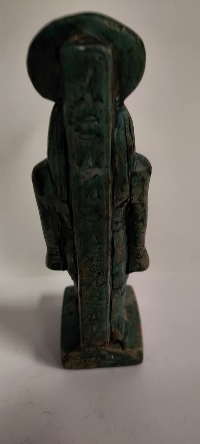 Vintage Egyptian Statue God Thoth Natural Lime Stone Made in | Etsy