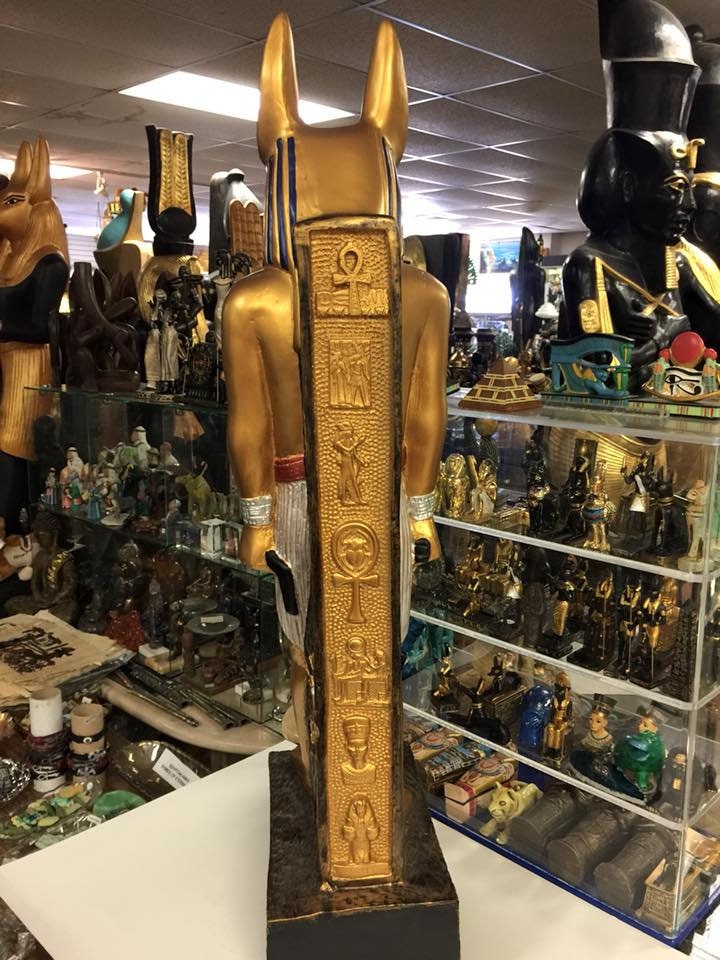Unique Large Size Egyptian God Anubis 27'' H Statue | Etsy