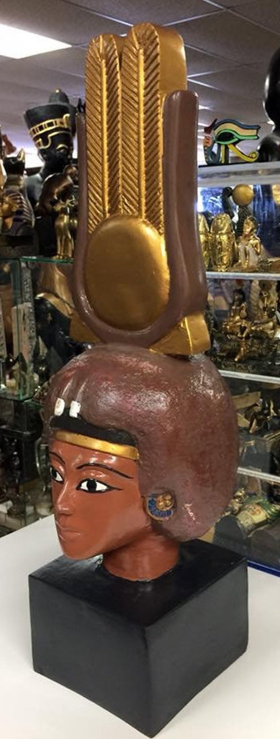 Large Heavy Unique the True Egyptian Queen TIYE the Great Royal Wife of ...