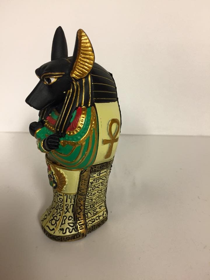 Unique Egyptian God Anubis Coffin With Small Mummy - Etsy