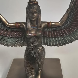 Unique Large Egyptian Goddess ISIS Statue 8'' H Last One - Etsy