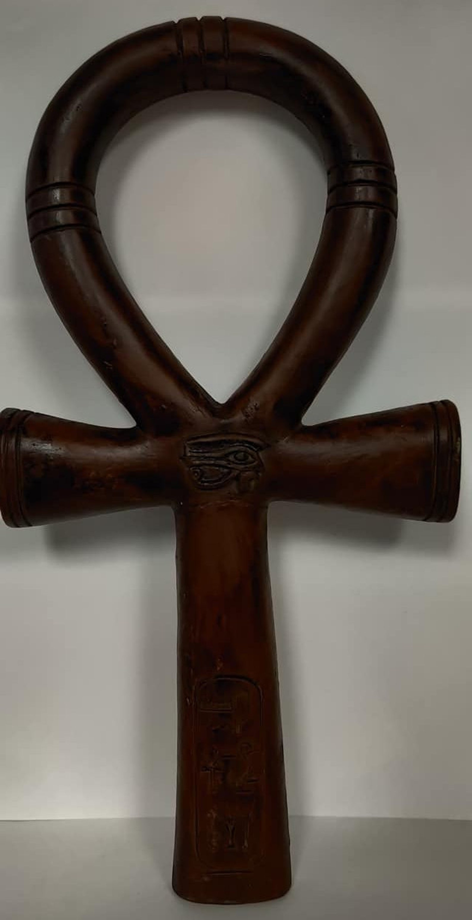 Unique Large Egyptian Hand Carved Ankh Made In Egypt | Etsy