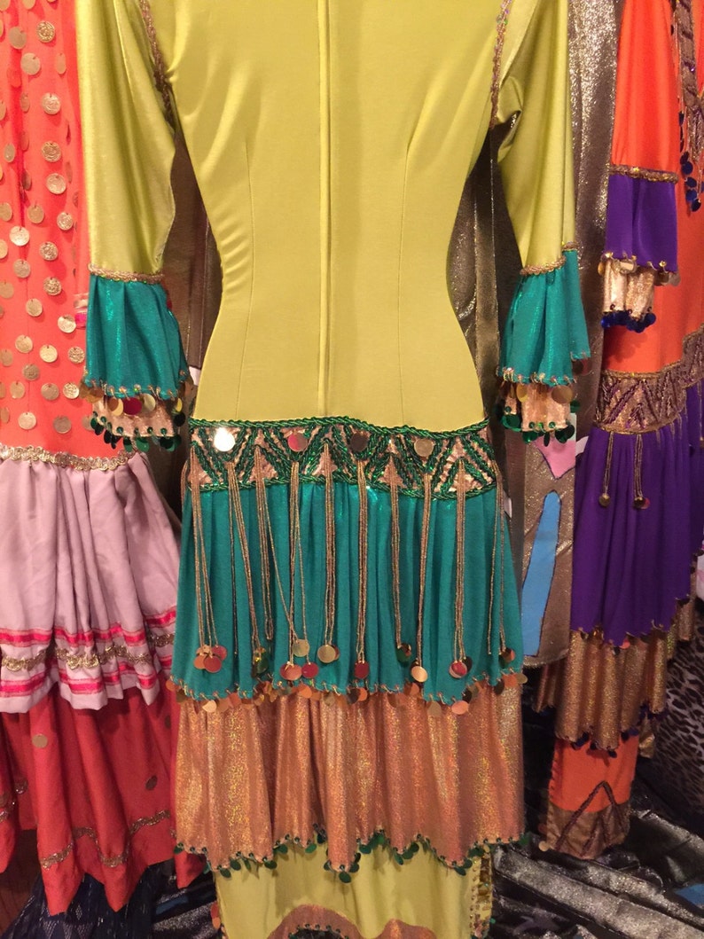 Vintage Hagala Dress egyptian Folk Made in Egypt - Etsy