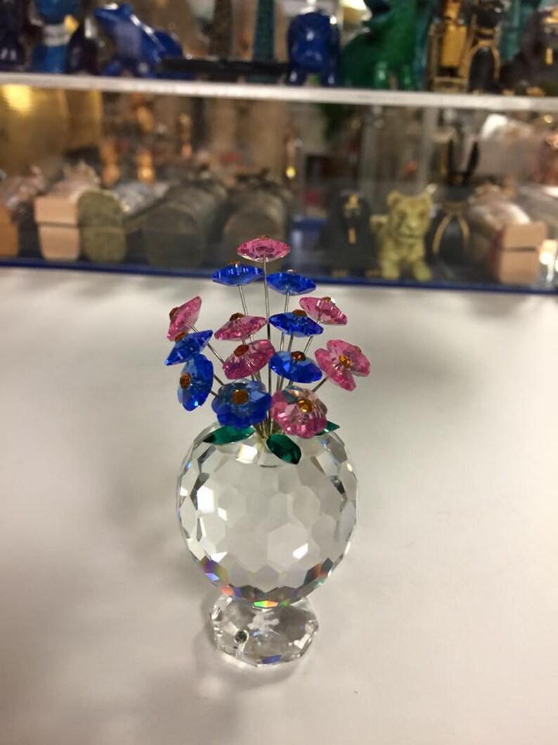 Unique Asfour Crystal crystal Egyptian Flowers | Etsy