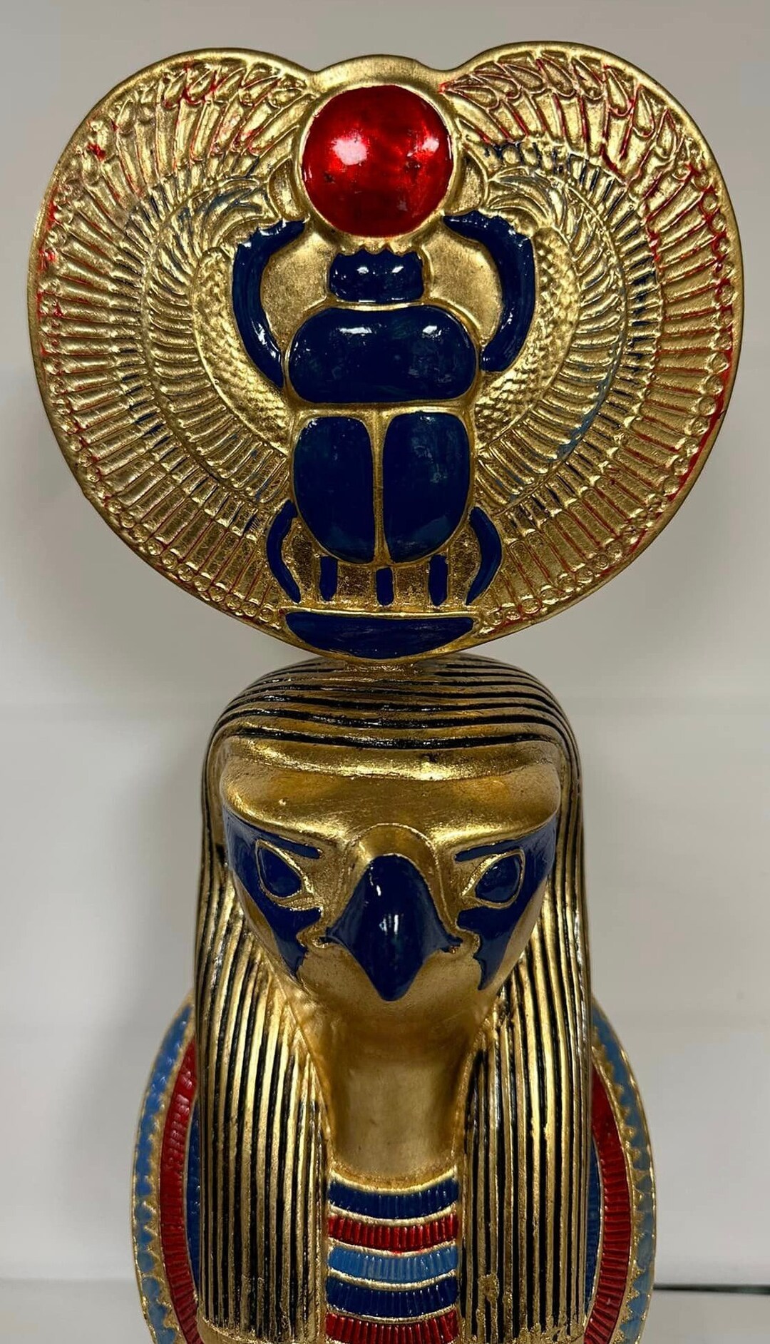 Unique Museum Art Egyptian God RA Statue 15'' H Made in Egypt - Etsy