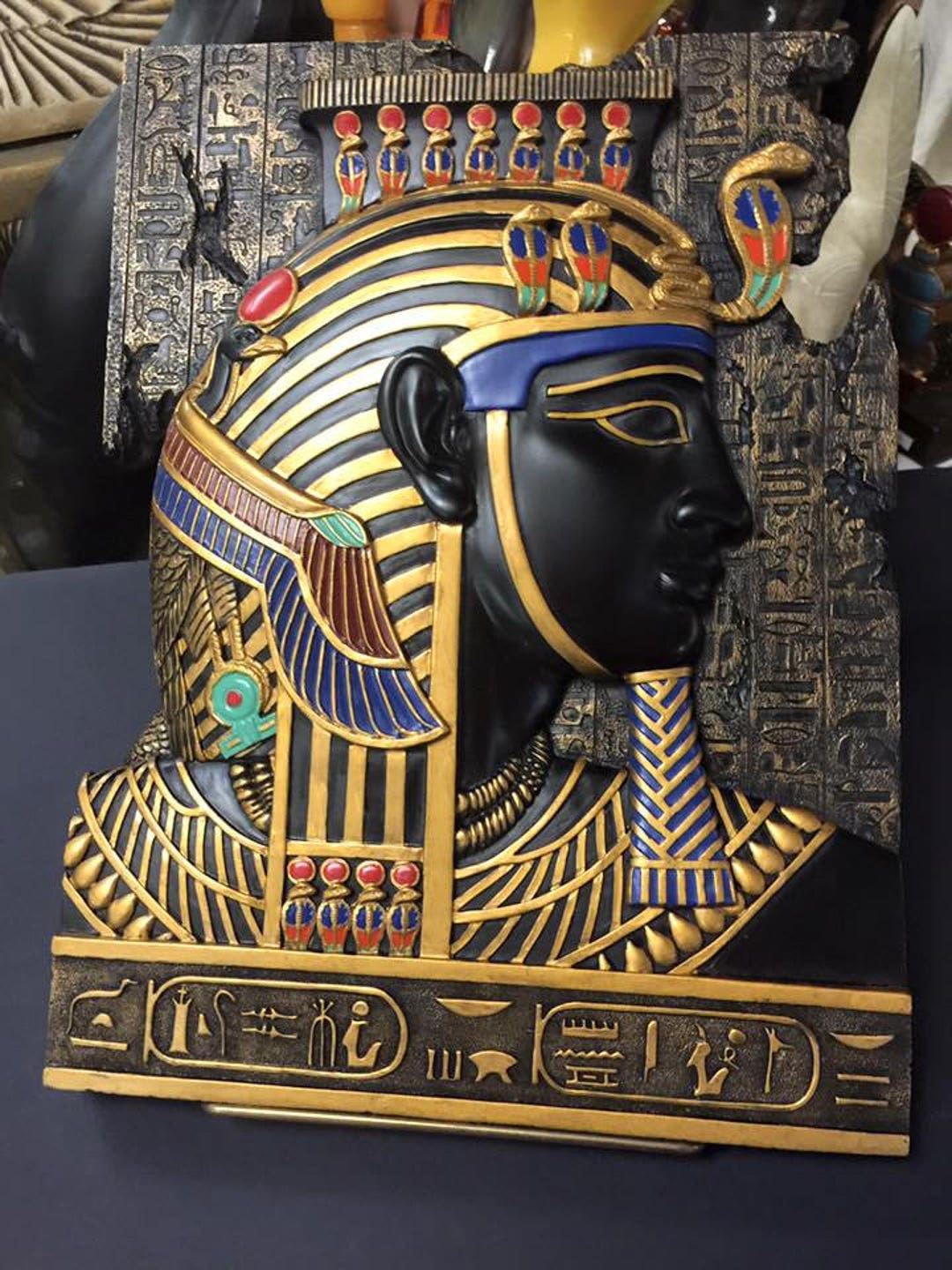 Unique Egyptian God Osirs Wall Relief/plaque Made in Egypt - Etsy